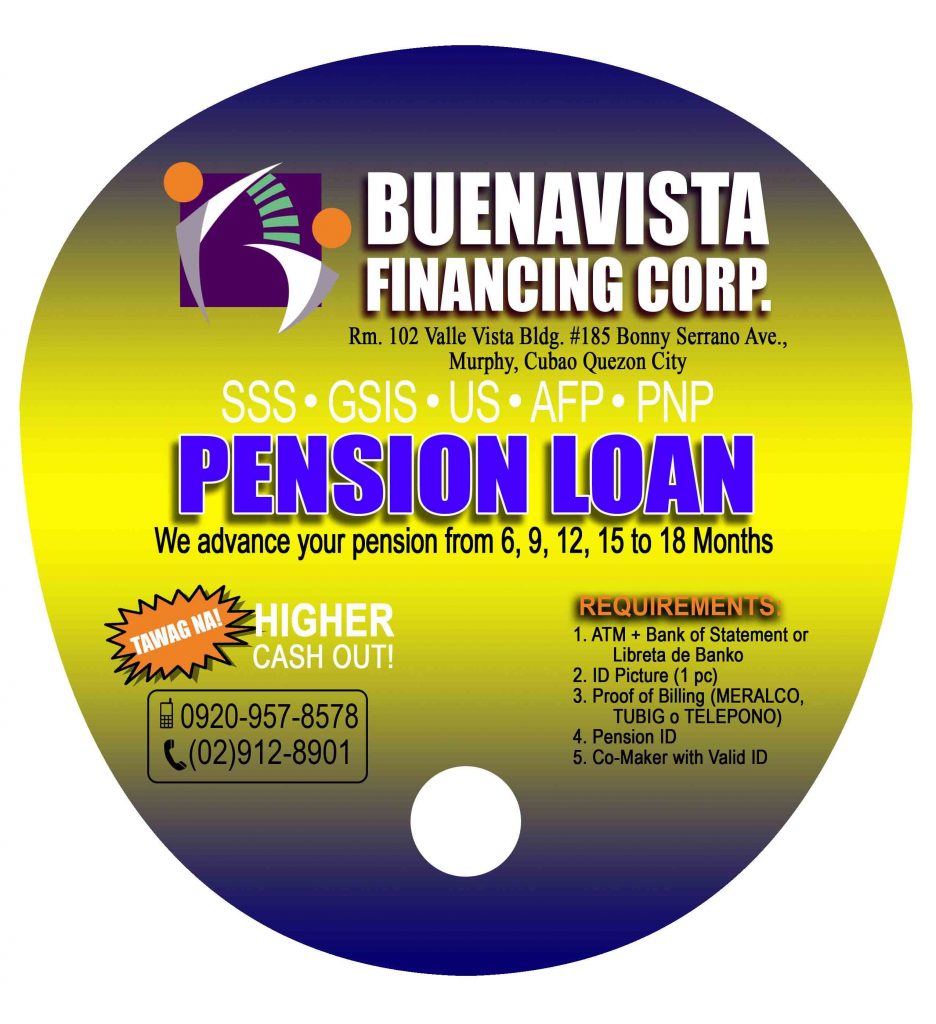 Promos – Buenavista Financing Corporation